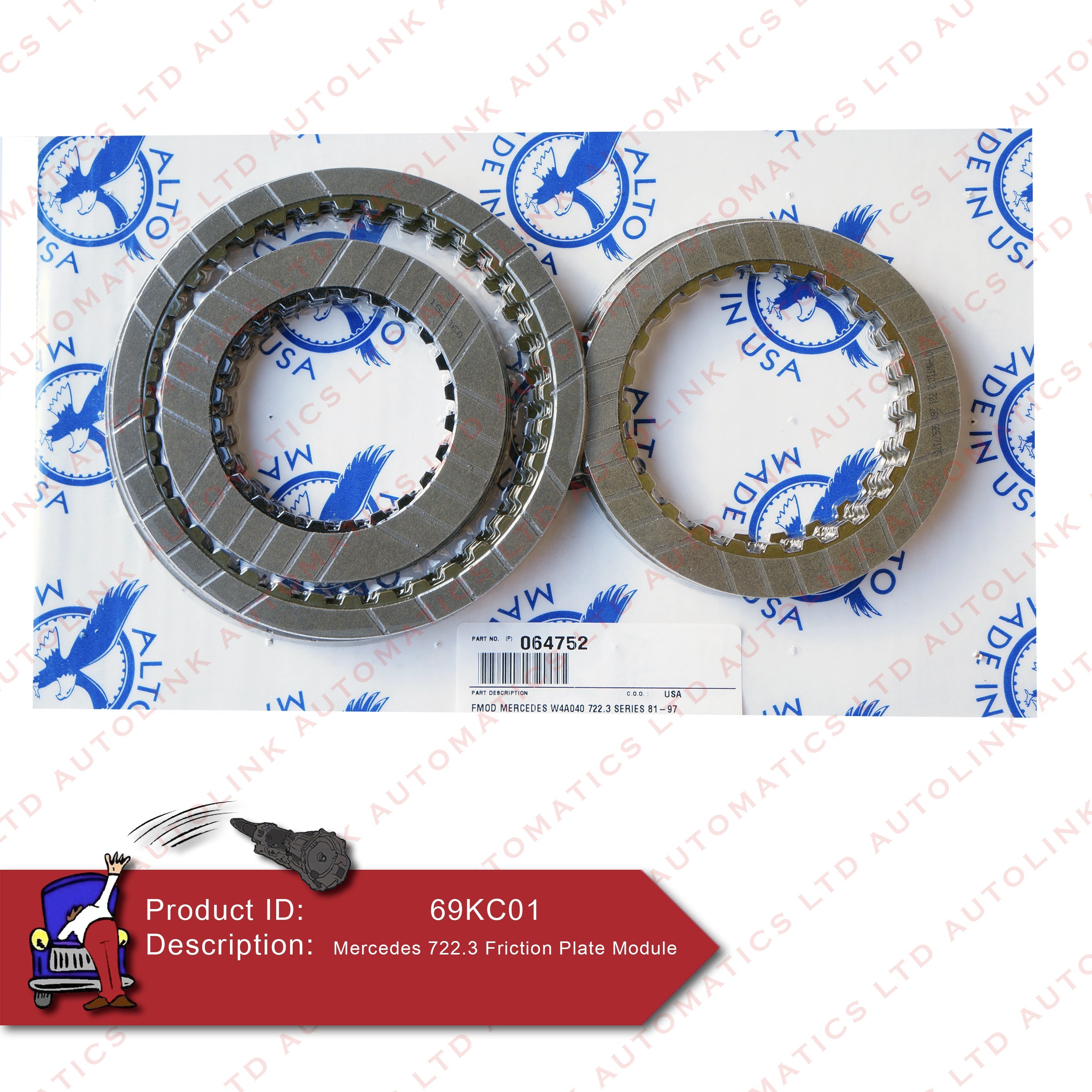 Mercedes 722.3 Friction Plate Module – Autolink Automatics