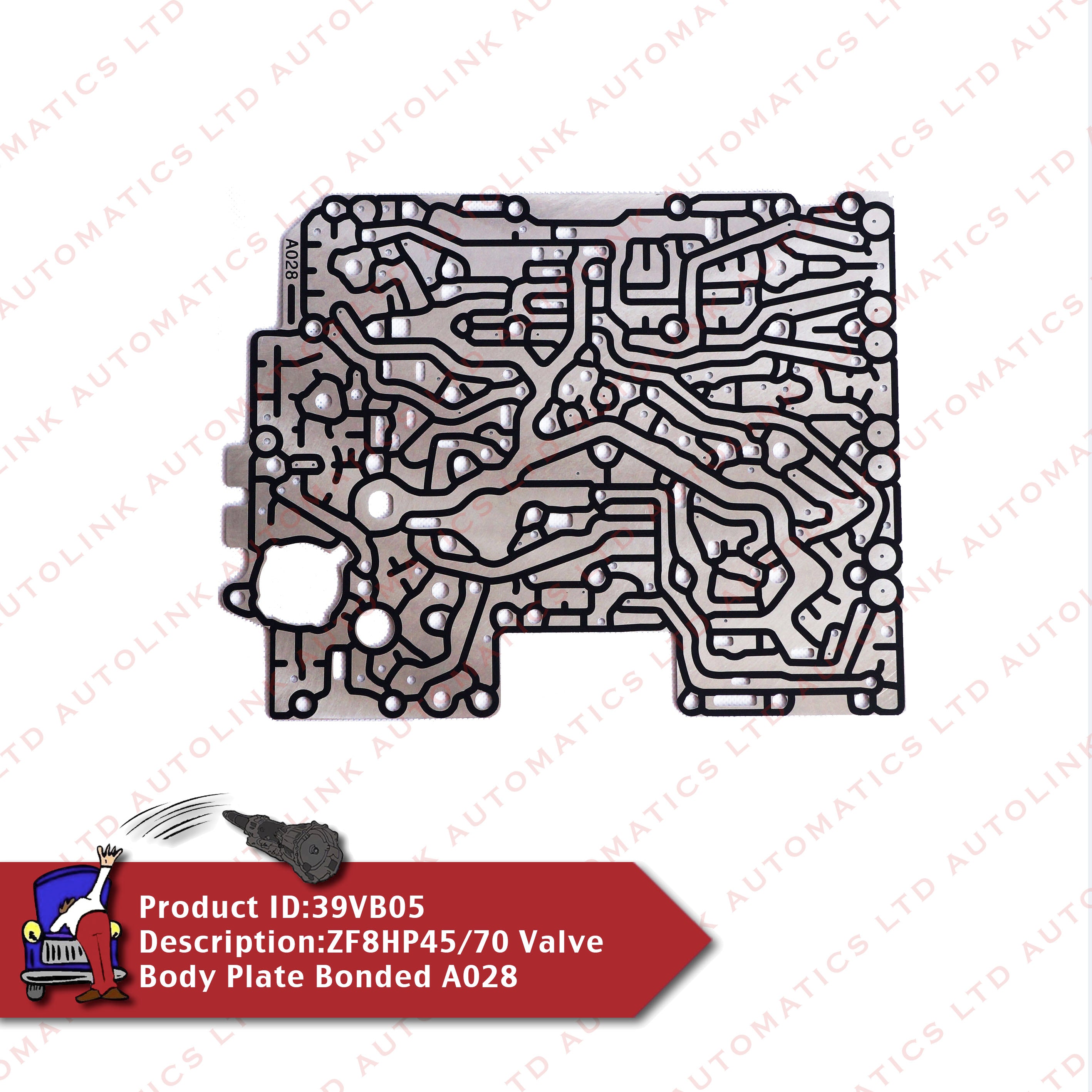 ZF8HP45/70 Valve Body Plate Bonded A028 – Autolink Automatics